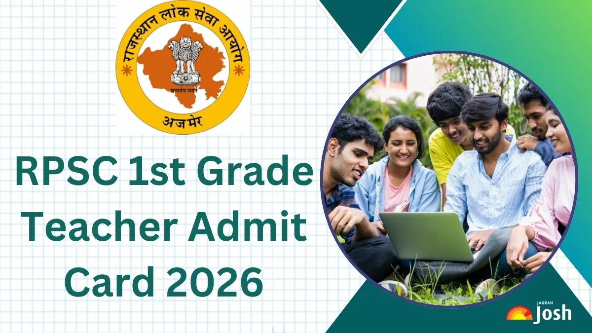RPSC 1st Grade Teacher Admit Card 2026 OUT at rpsc.rajasthan.gov.in ...