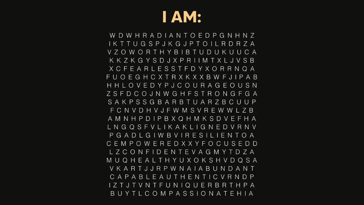 'I AM...' The First 3 Words You See Reveal How You See Yourself