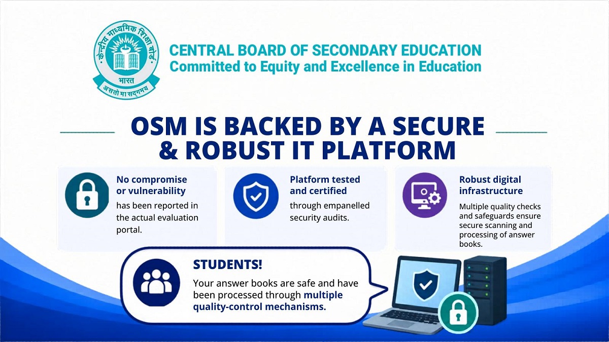 Amid OSM Concerns and Portal Glitches, CBSE Reassures Students on ...