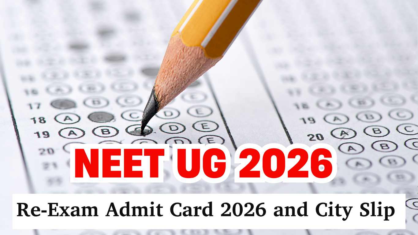 NEET UG Re-Exam Admit Card 2026: Direct Link to Download Hall Ticket ...
