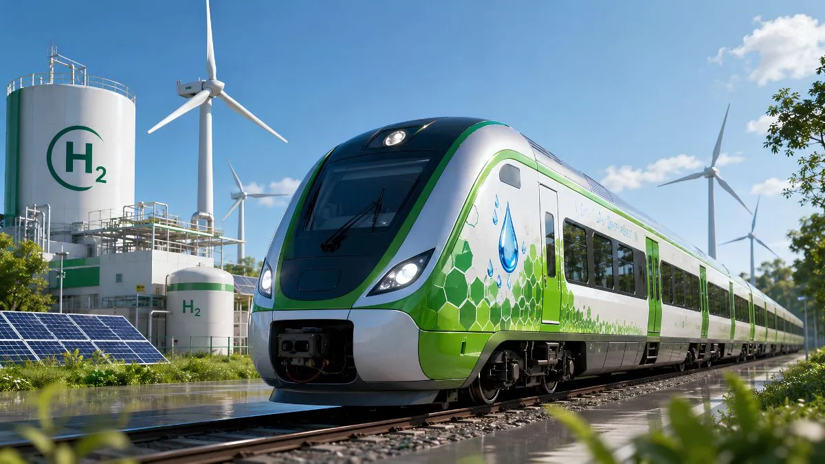 India's First Hydrogen Train: How Does Hydrogen Fuel Cell Technology Work?