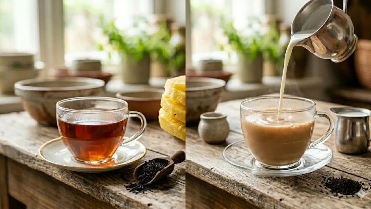 Difference Between Milk Tea and Black Tea