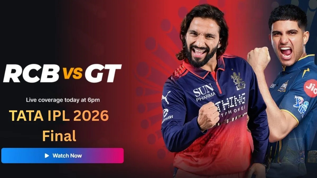 RCB vs GT: Where to Watch the IPL Final 2026 Live on TV and the App?