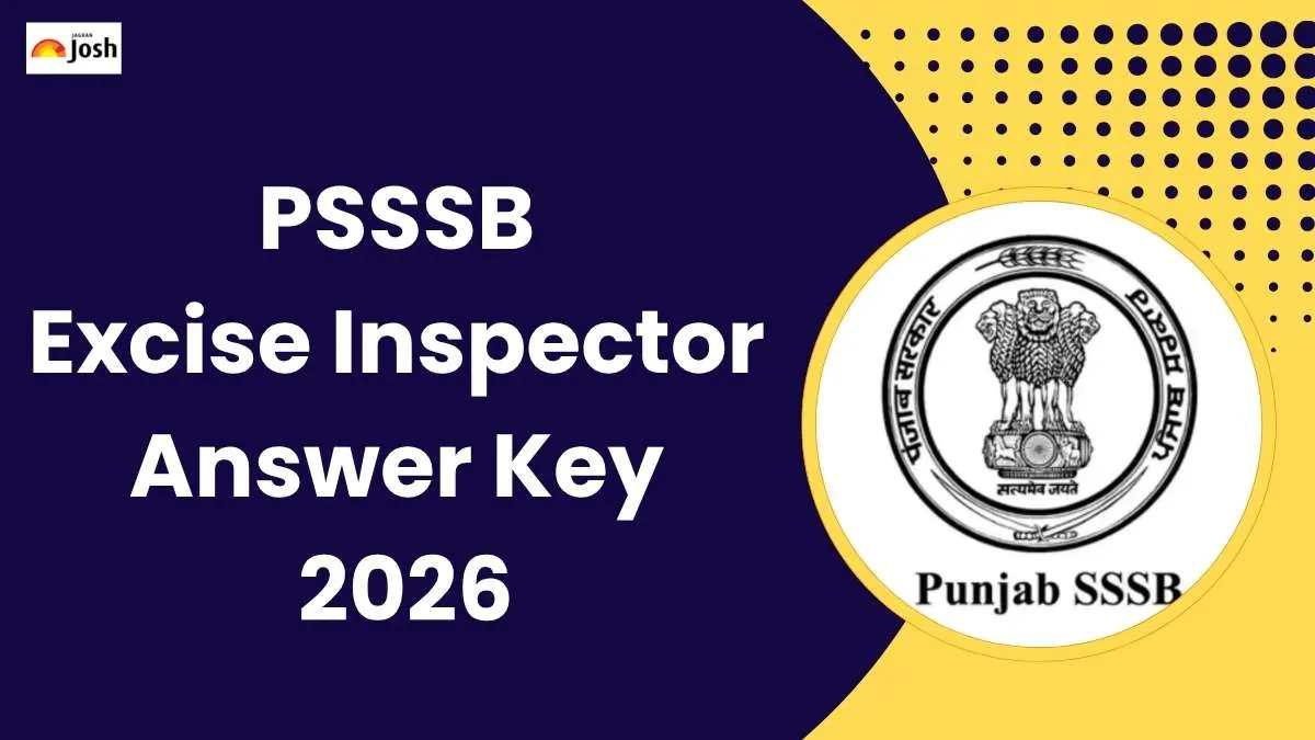 PSSSB Excise Inspector Answer Key 2026: पीएसएसएसबी एक्साइज इंस्पेक्टर ...