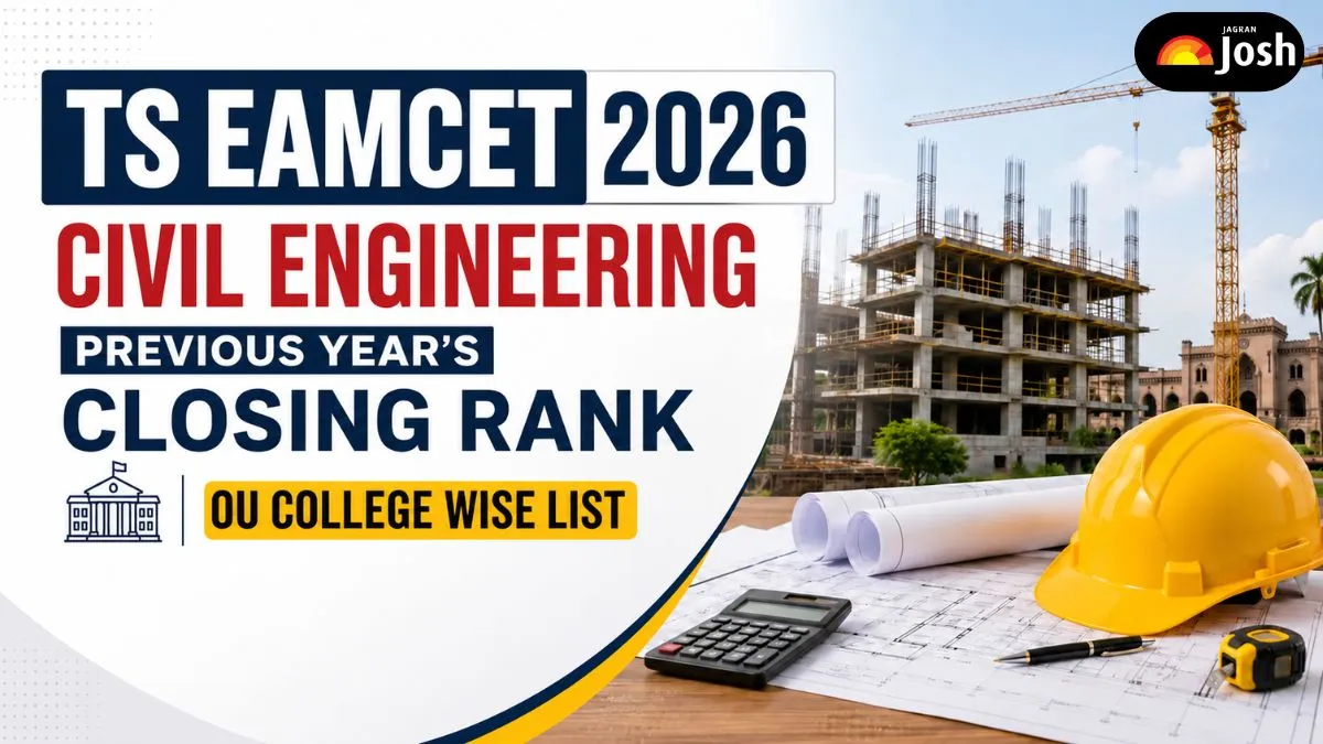 TS EAMCET 2026: Civil Engineering Previous Year's Closing Rank OU ...
