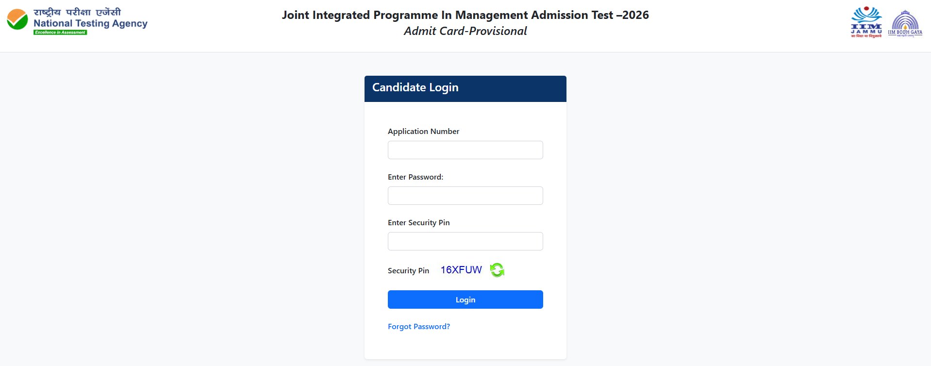 NTA JIPMAT Admit Card 2026 Out at exams.nta.nic.in, Check Steps to ...