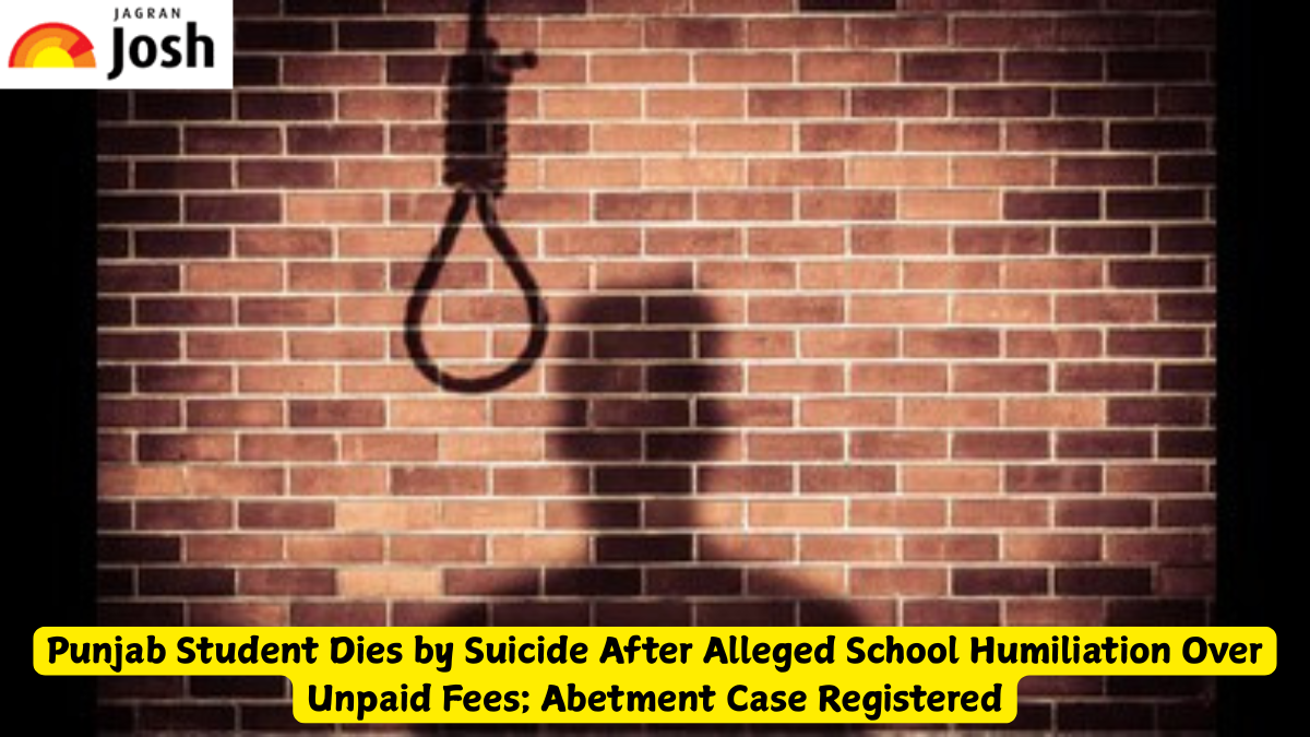 Punjab Student Dies by Suicide After Alleged School Humiliation Over ...