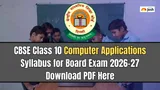 CBSE Class 10 N.C.C. Syllabus for Board Exam 2026-27, Download PDF Here