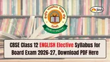 CBSE Class 10 French Syllabus for Board Exam 2026-27, Download Free PDF ...