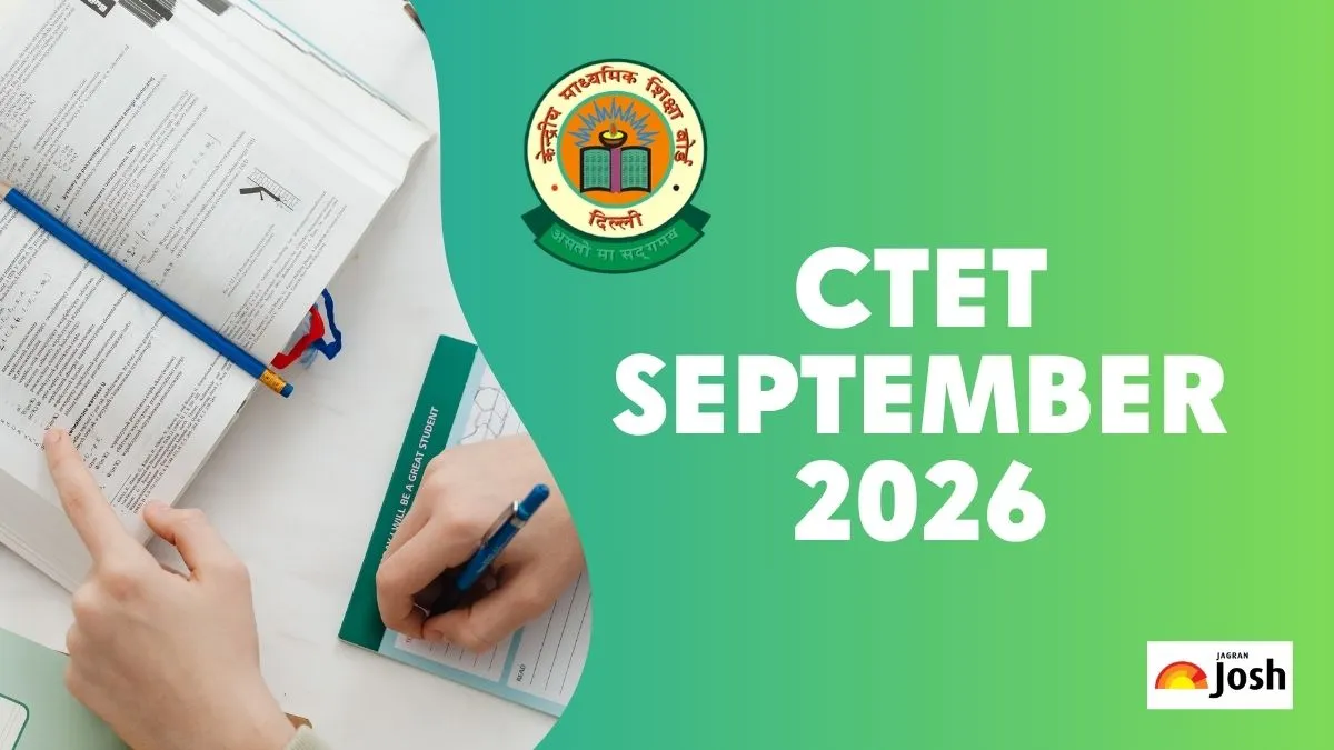 CTET September 2026: Registration Closing today Check Direct Link to Apply