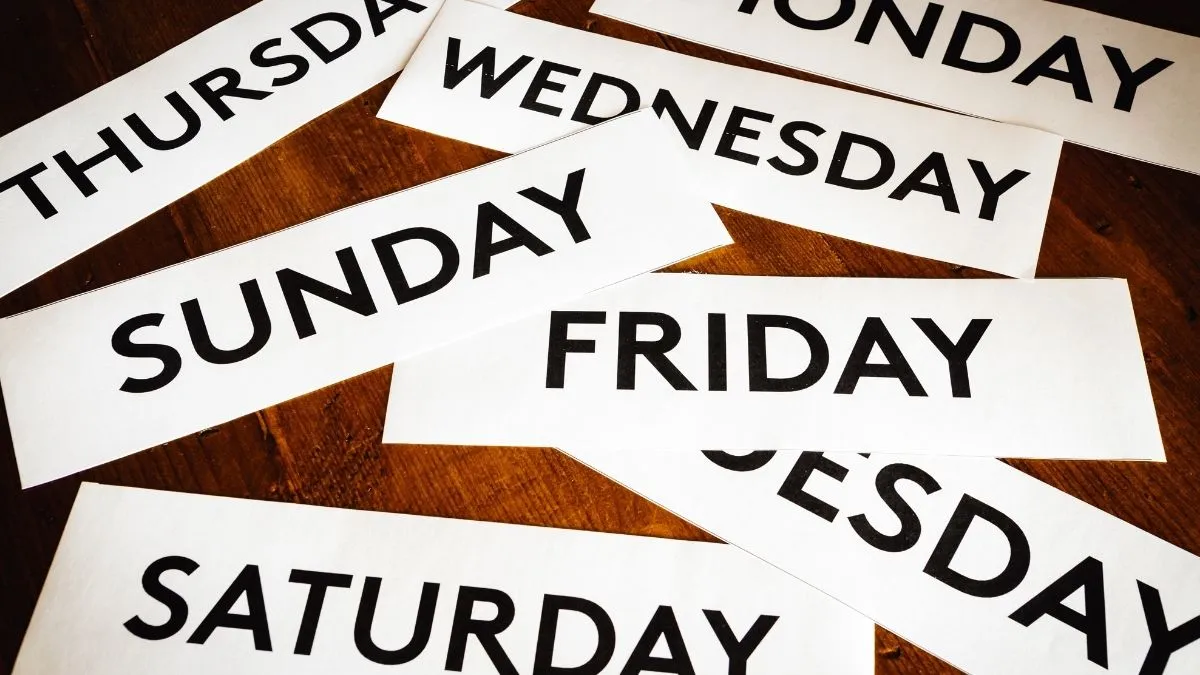 How were the Days of the Week Named? Check Origin & History