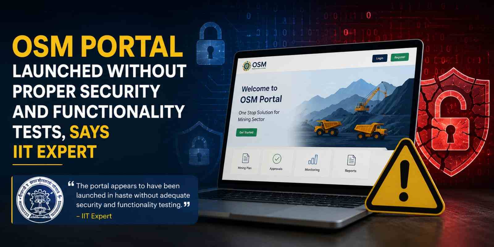 OSM Portal Launched Without Proper Security and Functionality Tests ...