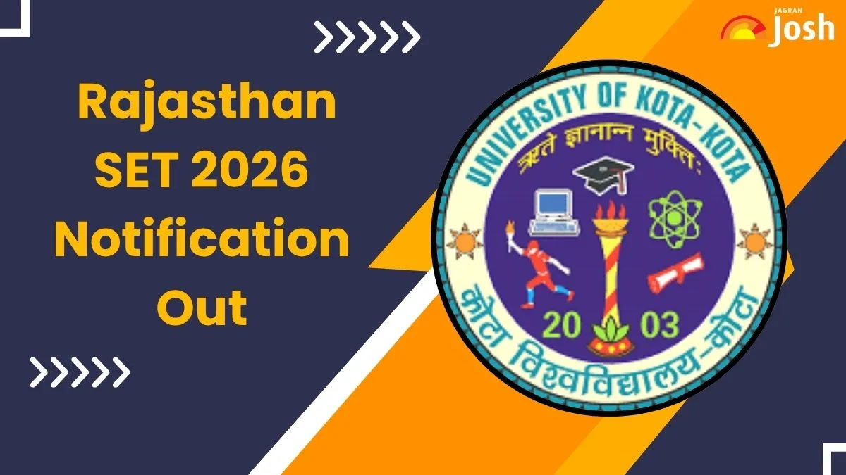 Rajasthan SET 2026 Notification Out at uok.ac.in; Check Eligibility ...
