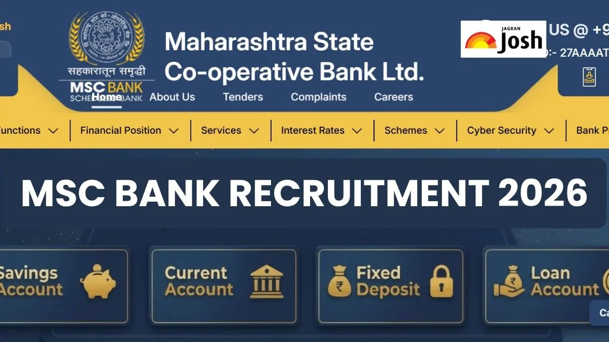 MSC Bank Recruitment 2026: Apply Online For Trainee Posts, Check ...