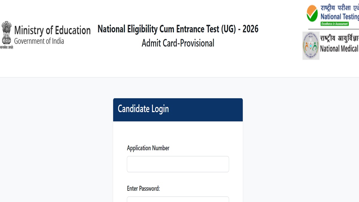 NEET Re-Exam 2026: NTA Enables Admit Card Download Without Entering ...