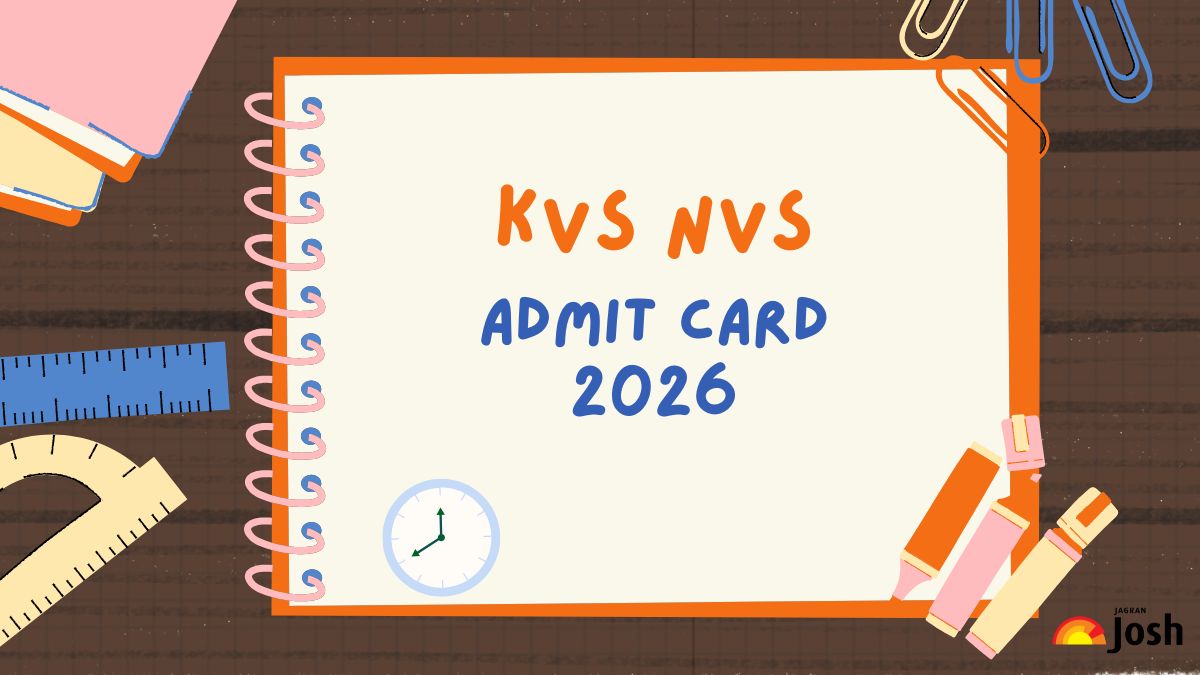 KVS NVS Admit Card 2026 Download Link at kvsangathan.nic.in: Check Exam ...