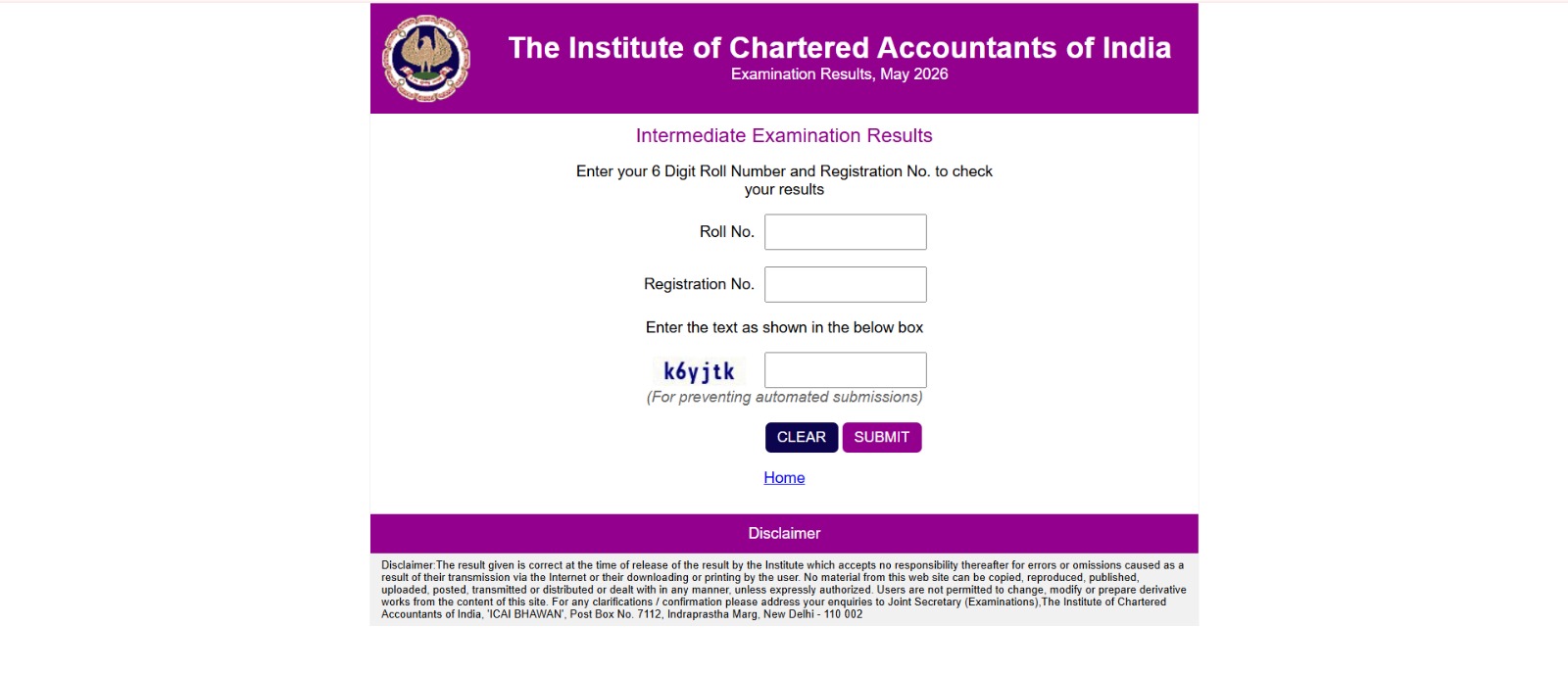 [OUT] CA Inter Result May 2026: ICAI CA Intermediate Scorecard at ...
