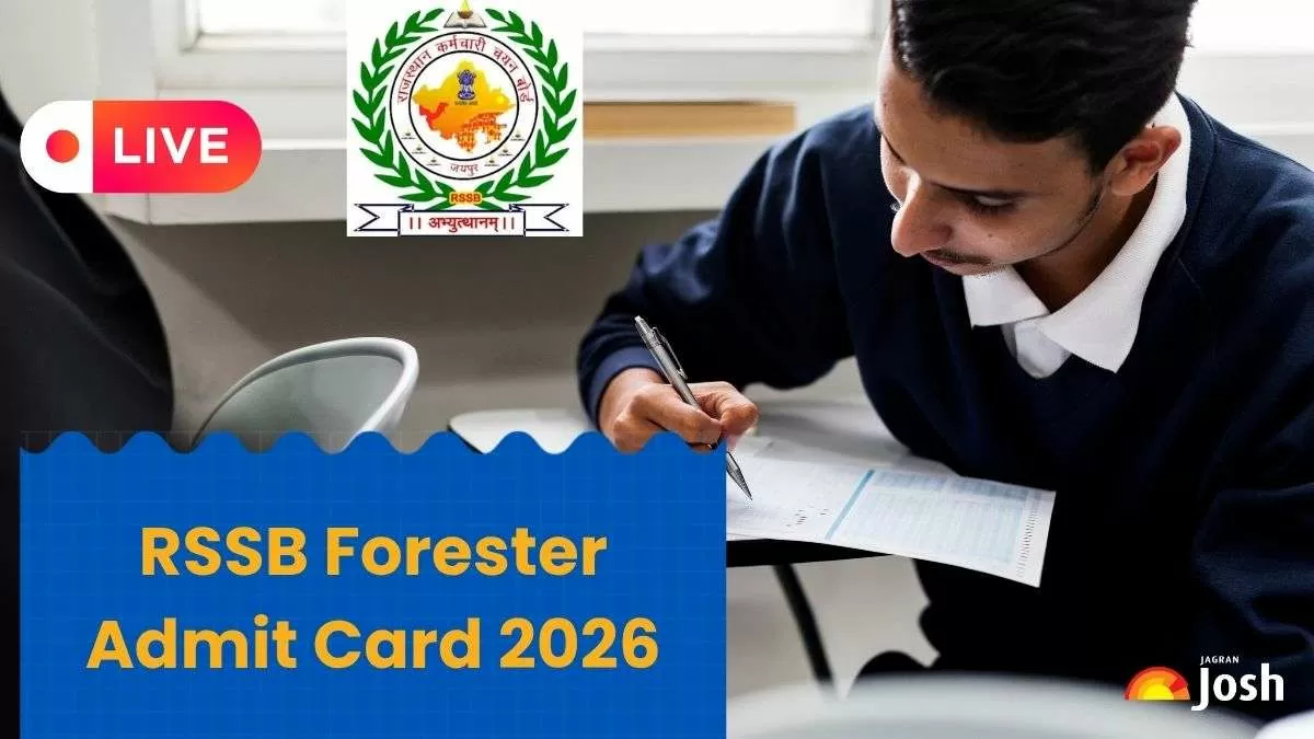 RSSB Forester Admit Card 2026 Live: Download Rajasthan Vanpal Hall ...