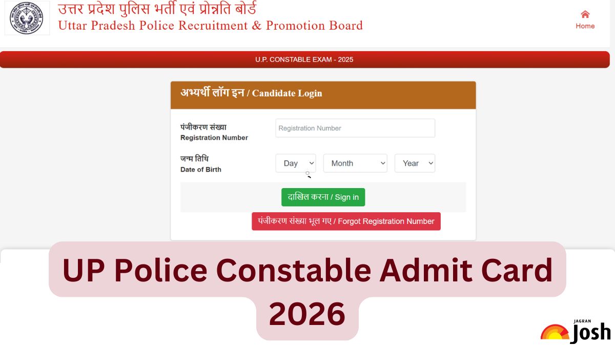[OUT] UP Police Constable Admit Card 2026 Live: Direct Link to Check ...