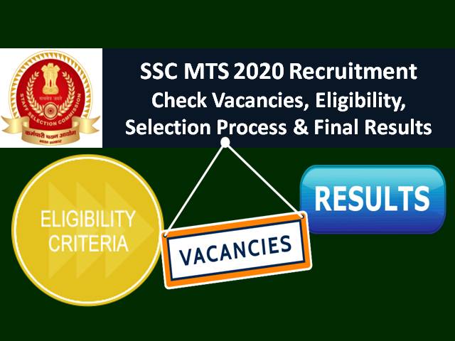 SSC MTS 2020 Paper-2 Result Declared: Check 9029 Vacancies in 2 Age ...