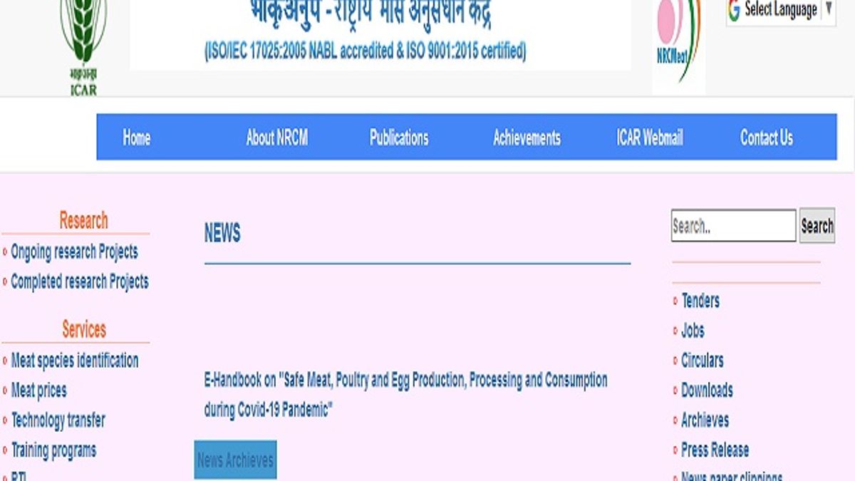 Hindi -ICAR NRCM Recruitment 2020: Walk-in for Young Professional-I and ...