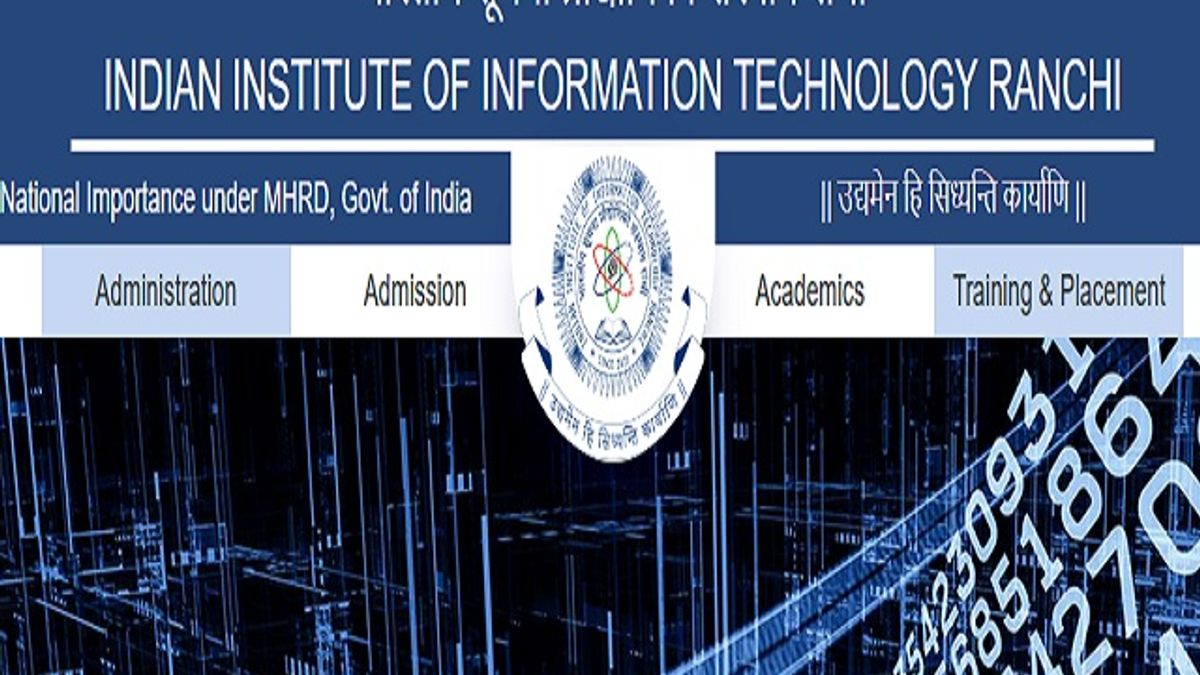 Hindi -IIIT Ranchi Recruitment 2020: Walk-in for Temporary Faculty Posts