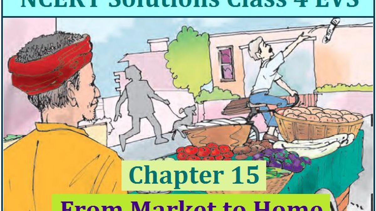 NCERT Class 4 EVS Solutions Chapter 15 From Market To Home