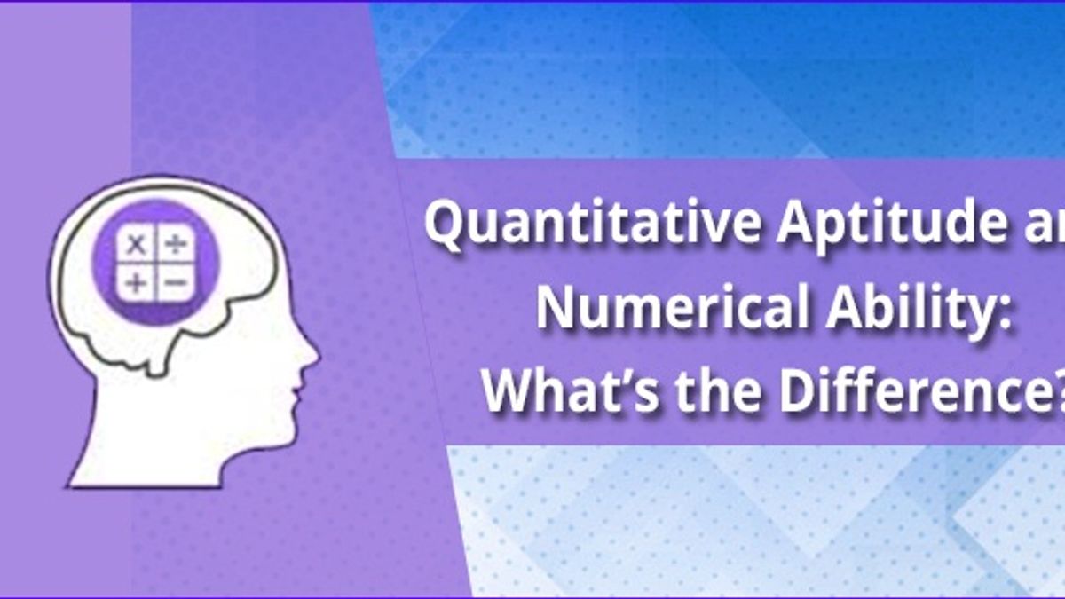 Difference Between Numerical Ability And Quantitative Aptitude