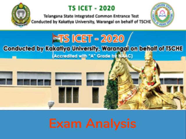 TS ICET Exam Analysis 2020: Get detailed insight into TS ICET 2020 exam ...