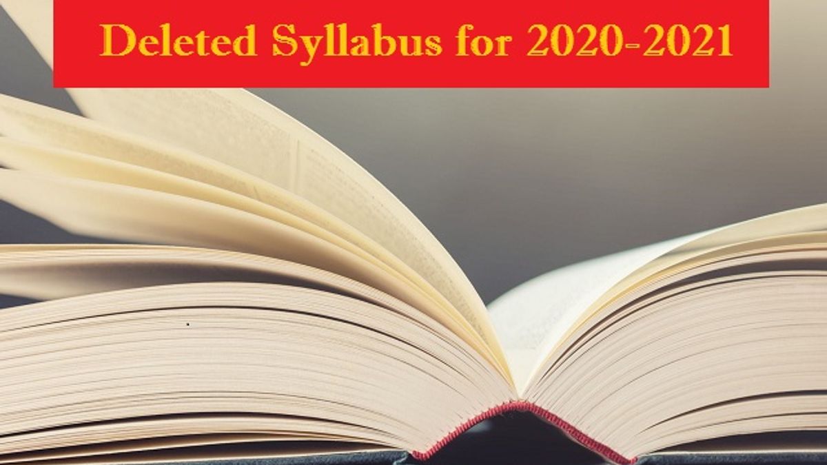 CBSE Class 9 Science Deleted Portion Of Syllabus For Annual Exam 2021 CBSE Class 9 Science Deleted Portion Of Syllabus For Annual Exam 2021