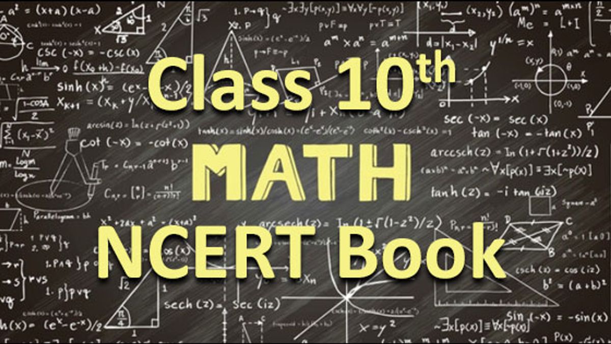 Class 10th Mathematics NCERT Book