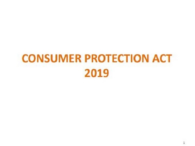 Consumer Protection Act, 2019 comes into force from July 20: Centre
