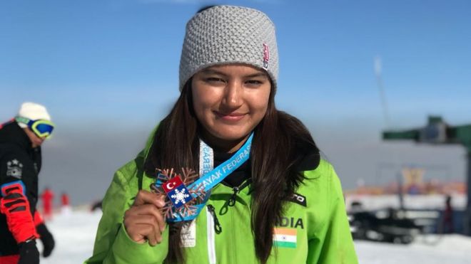 Aanchal Thakur gives India its 1st international medal in skiing hindi